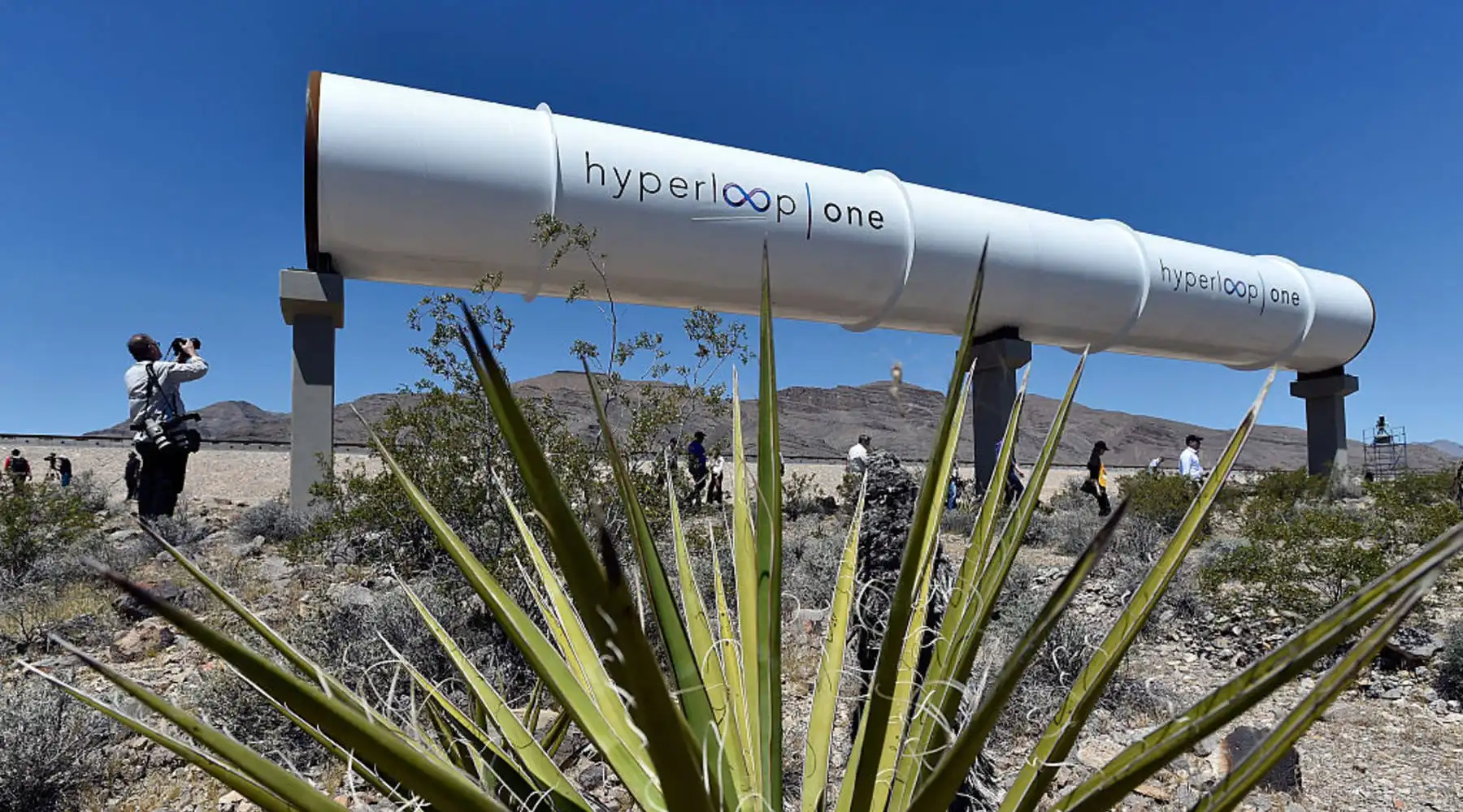Hyperloop One had its first successful test run