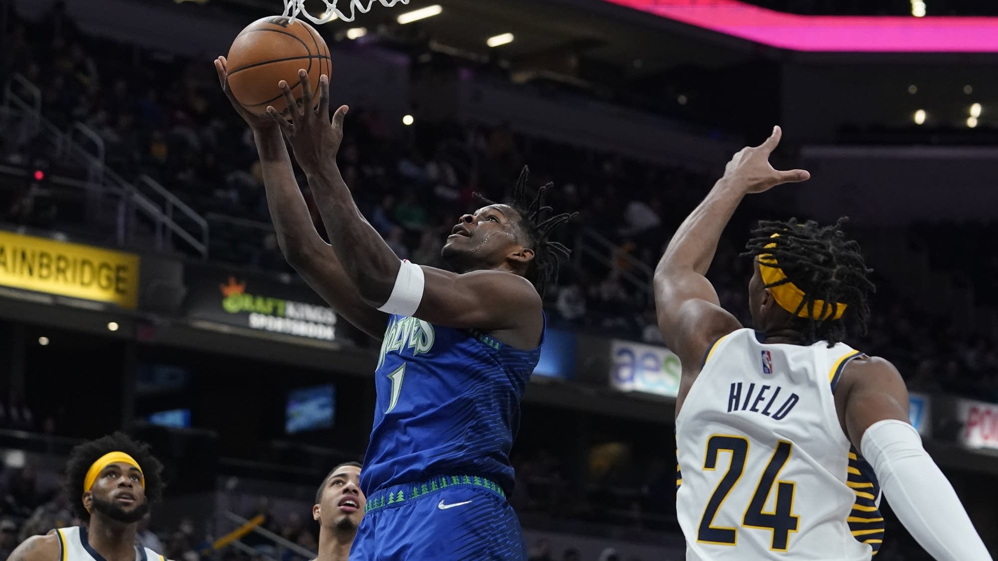 Edwards' milestone game leads Timberwolves over Pacers | MPR News