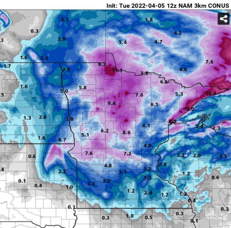 Heavy snow targeting northern Minnesota | MPR News