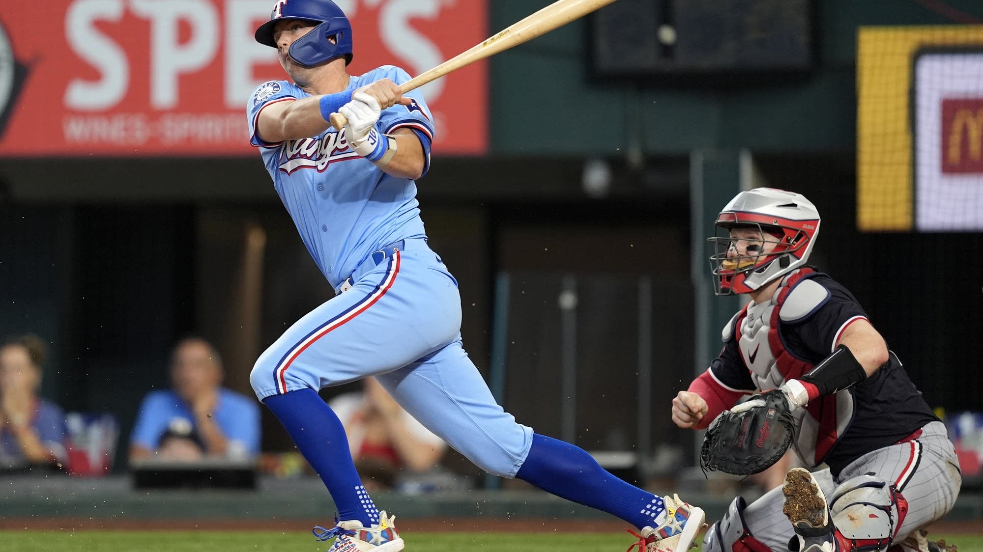 Rangers come back for 6-5 win over Twins in 10 innings | MPR News