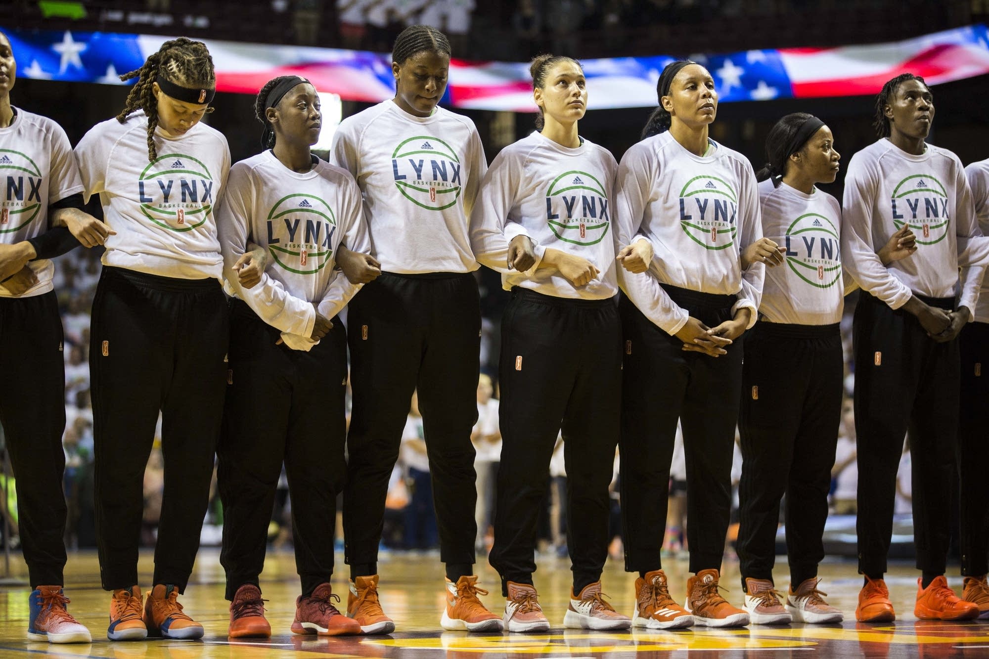 Photos: Lynx lose squeaker in game one of finals | MPR News