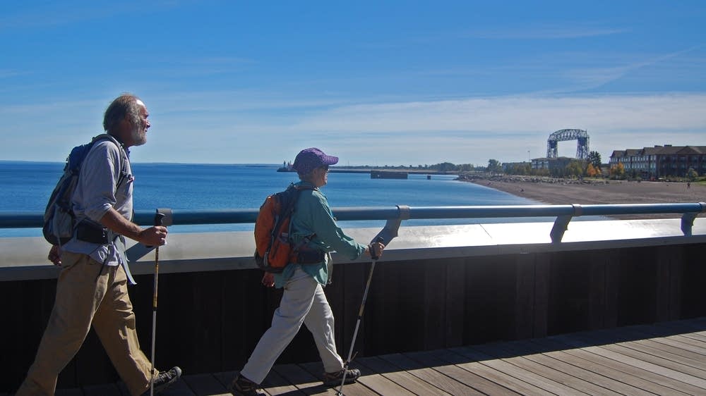 Couple finishes more than 1,500-mile hike around Lake Superior | MPR News