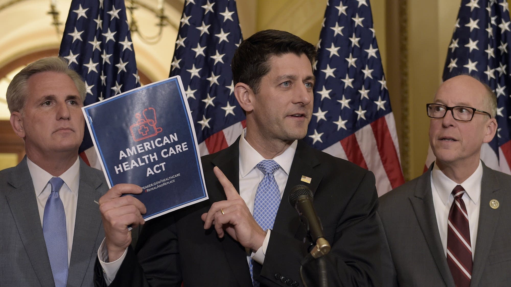 Republicans push hard for health care bill, though divided | MPR News