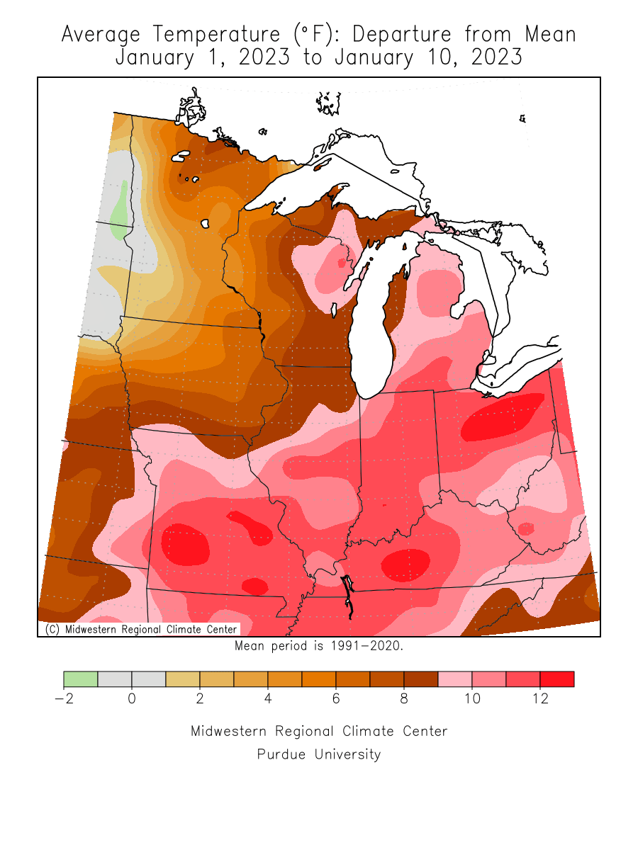 A warmer-than-average January? | MPR News