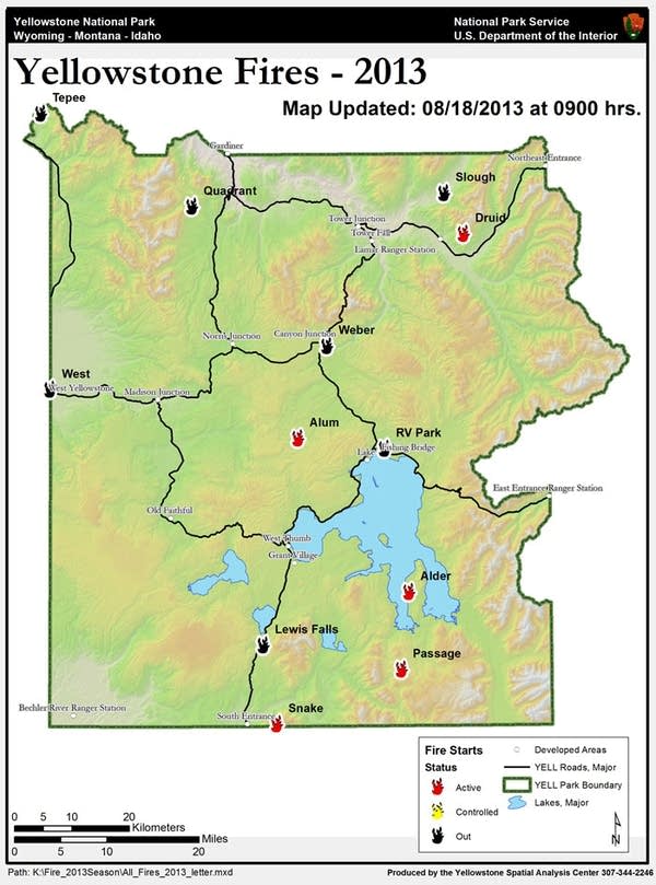 Rare northern Heat Advisory includes Duluth; Yellowstone fires sending ...