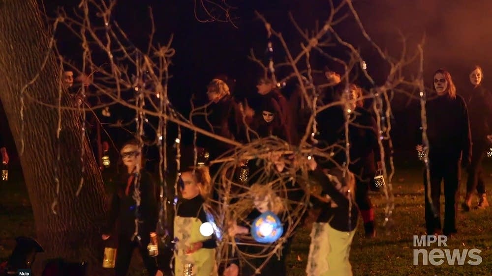 Video: Halloween, fire — and puppets | MPR News