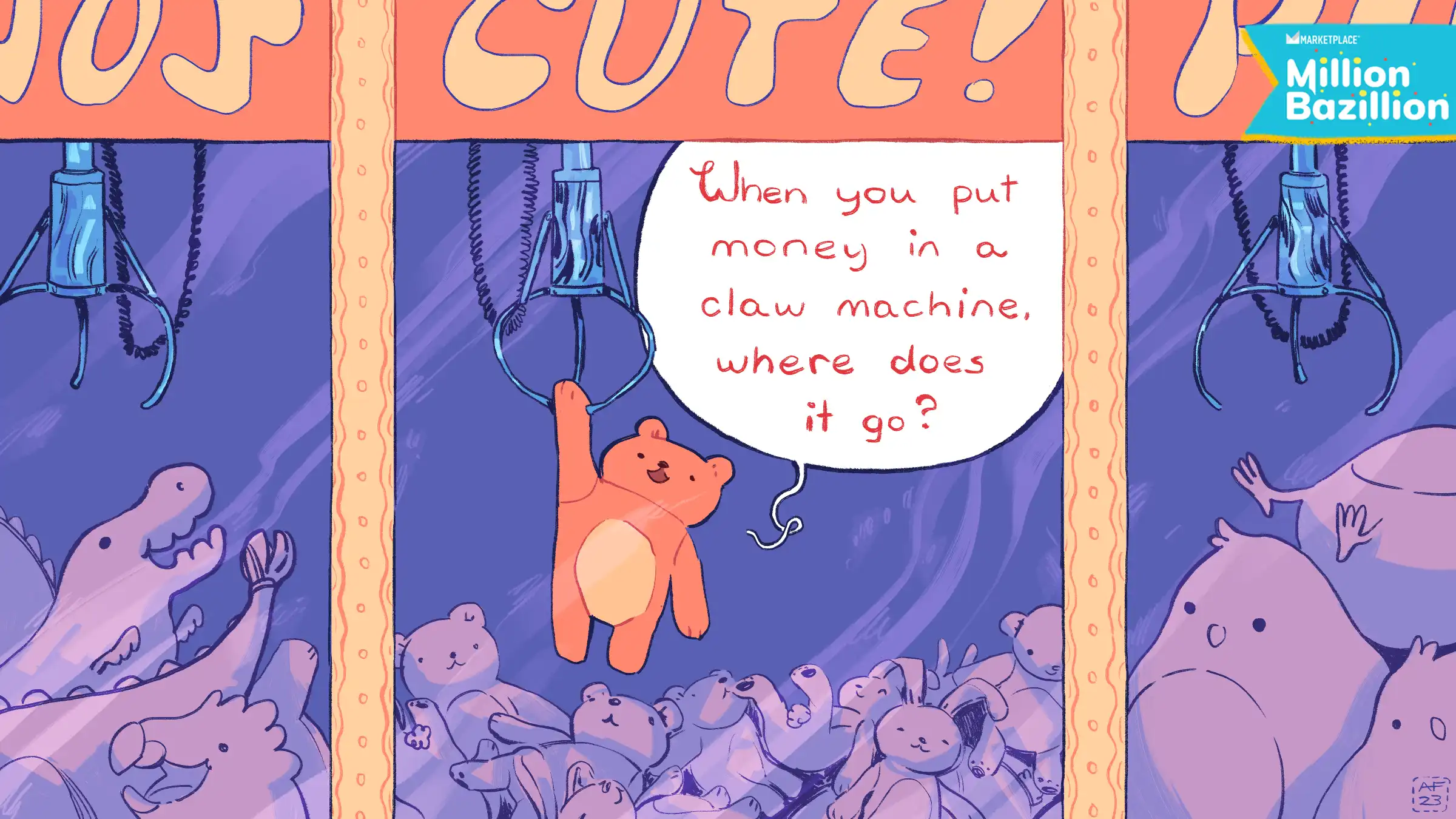What’s up with those claw machines?