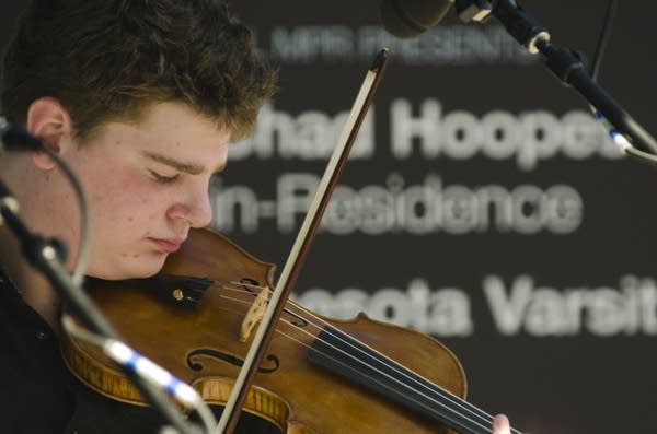 Chad Hoopes performs at the Minnesota State Fair