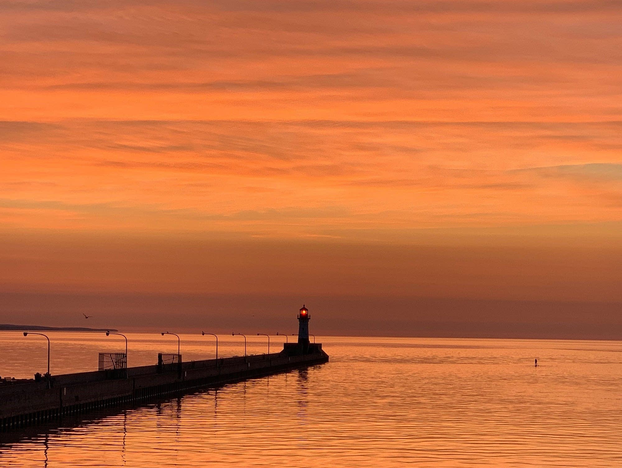 Photo story: The saga of one sunrise in Duluth, and a magical moment ...