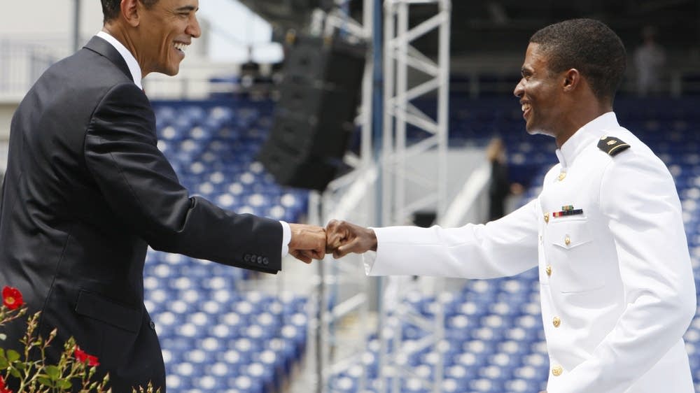 Fist bumps less germy than handshakes, study says | MPR News