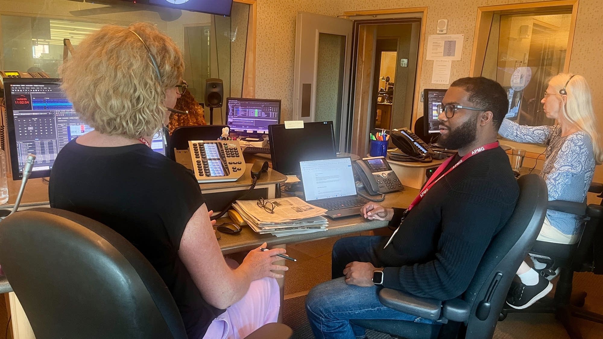MPR News with Angela Davis: Behind the scenes with the producers | MPR News