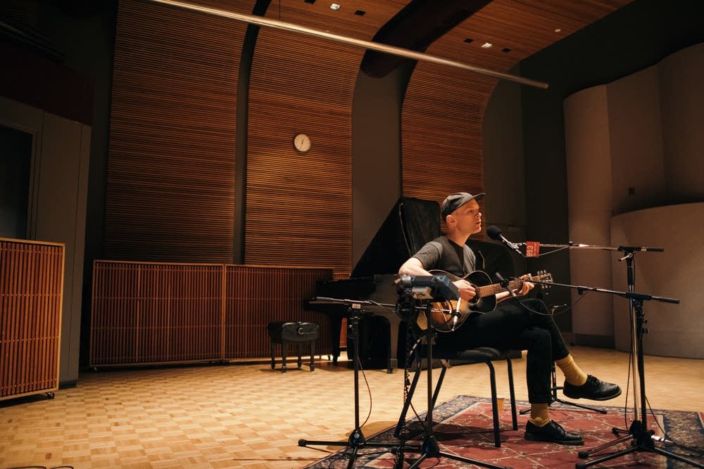 Jens Lekman plays an acoustic set and shares his songwriting approach ...