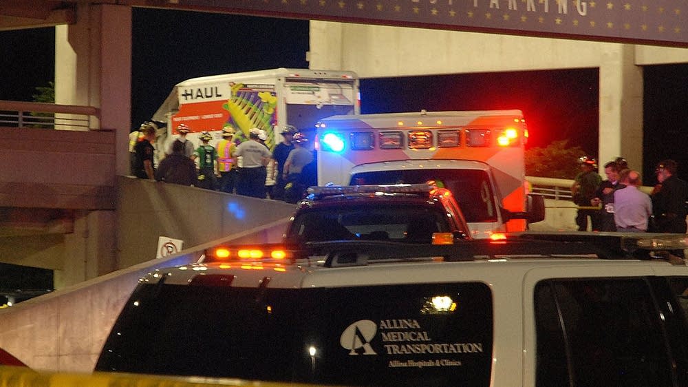 One dead after part of MOA parking ramp collapses | MPR News