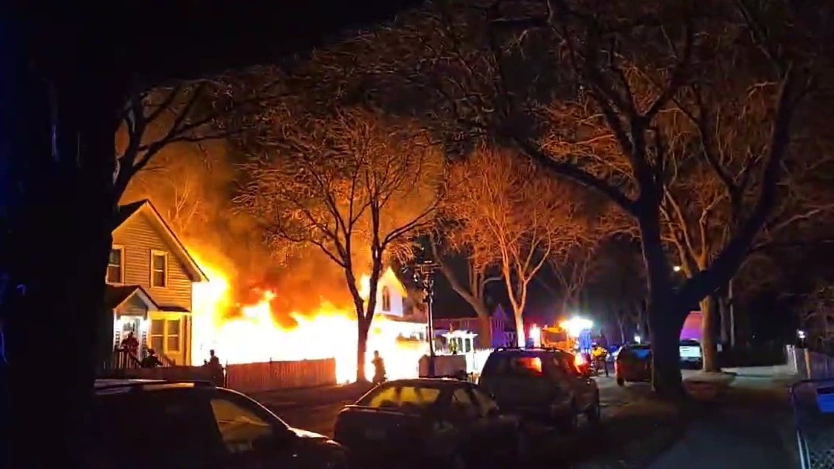 Fire at Minneapolis encampment spreads to nearby home | MPR News