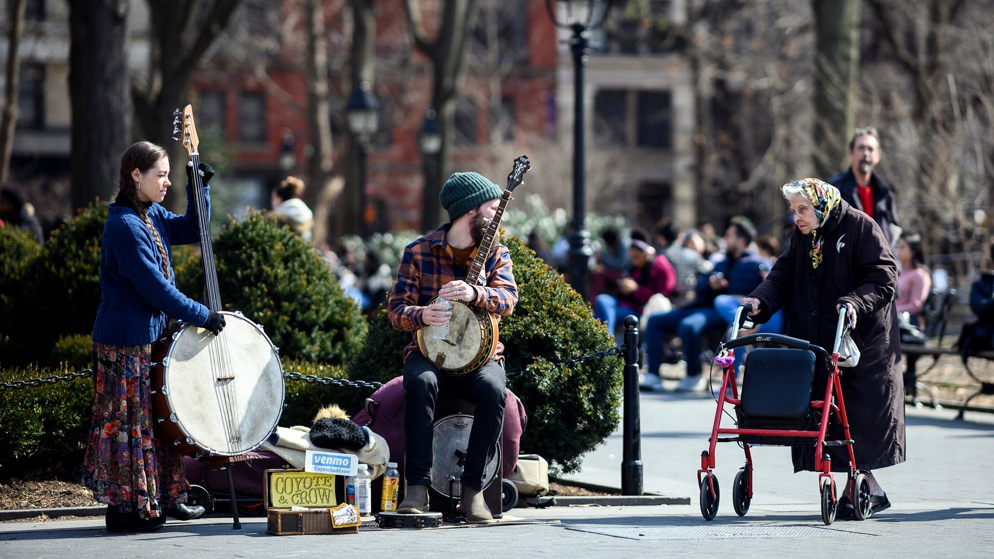 No change to spare? That’s no longer a problem for buskers.