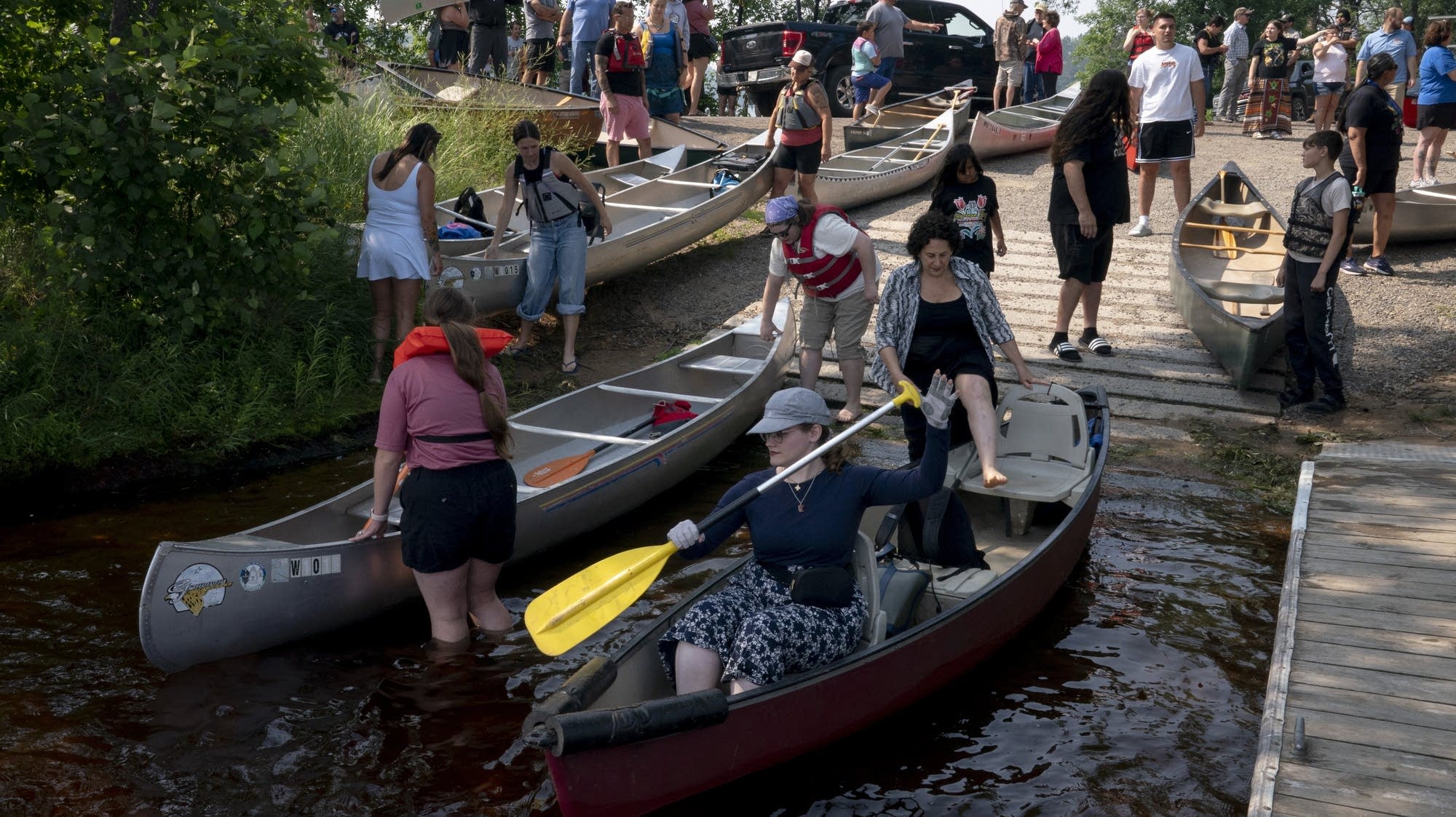 Memorial gathering at Big Sandy Lake honors Ojibwe who died 175 years ...