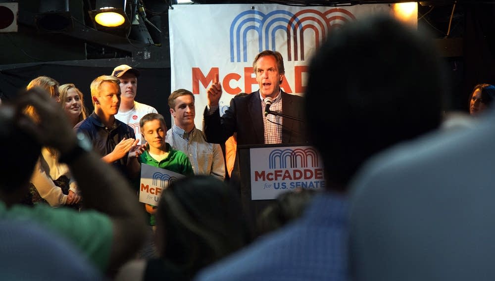 McFadden says leadership and ideas will beat Franken | MPR News