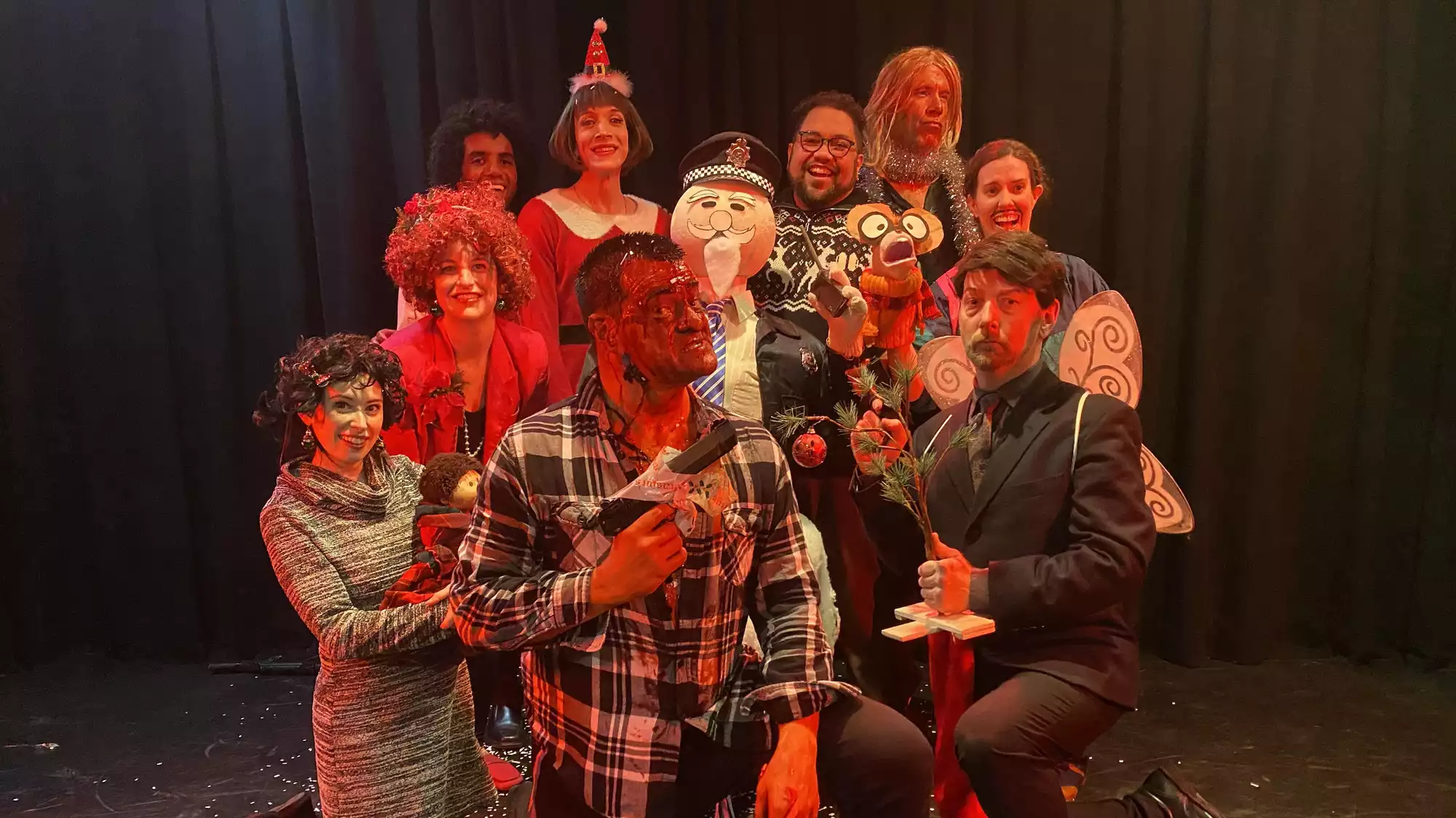 Fake Blood, puppets and confetti mark the 10th anniversary of ‘A Very ...