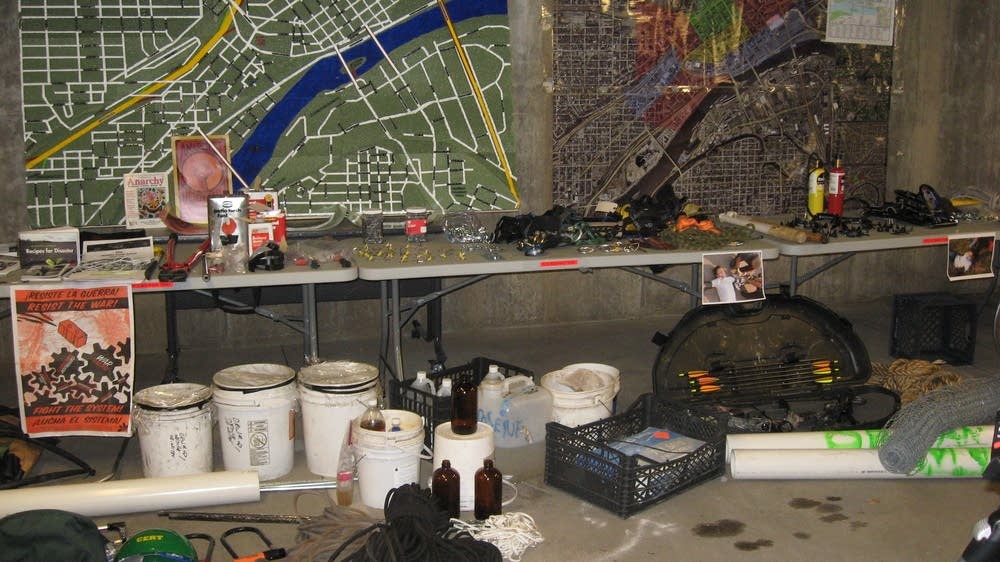 Police search homes, seize contraband in advance of RNC | MPR News