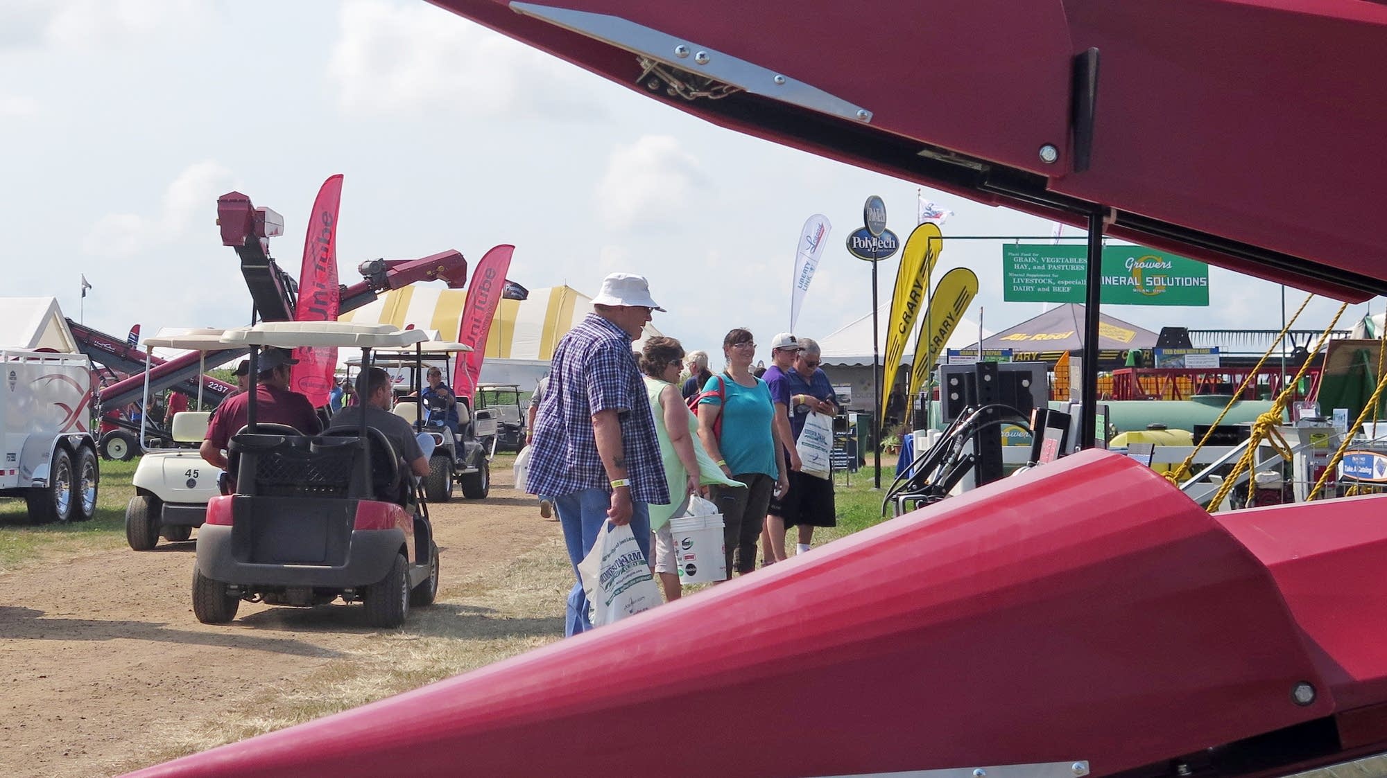 At Farmfest, atypical uncertainty on presidential race | MPR News