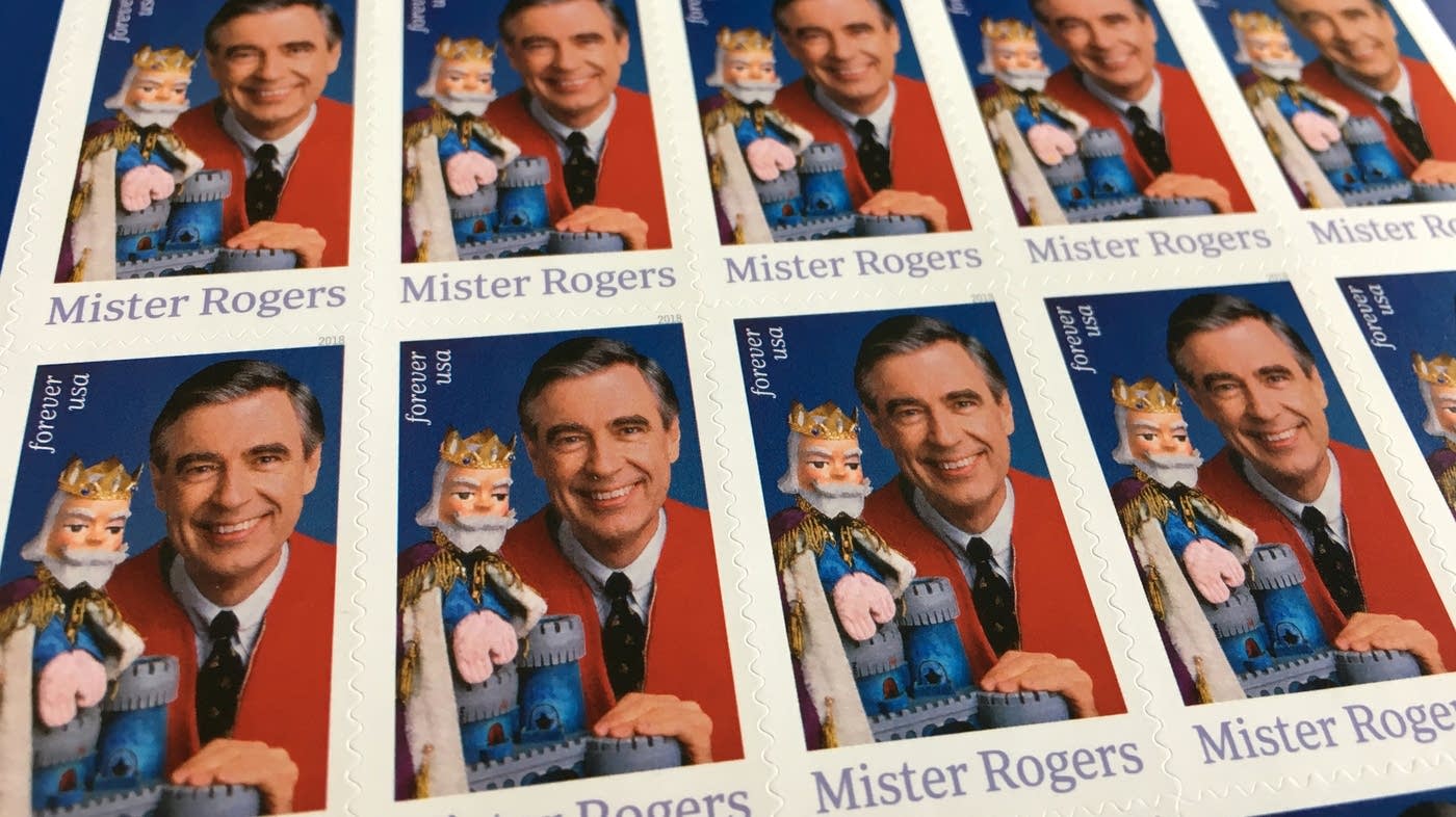 U.S. Postal Service unveils Mister Rogers postage stamp | MPR News