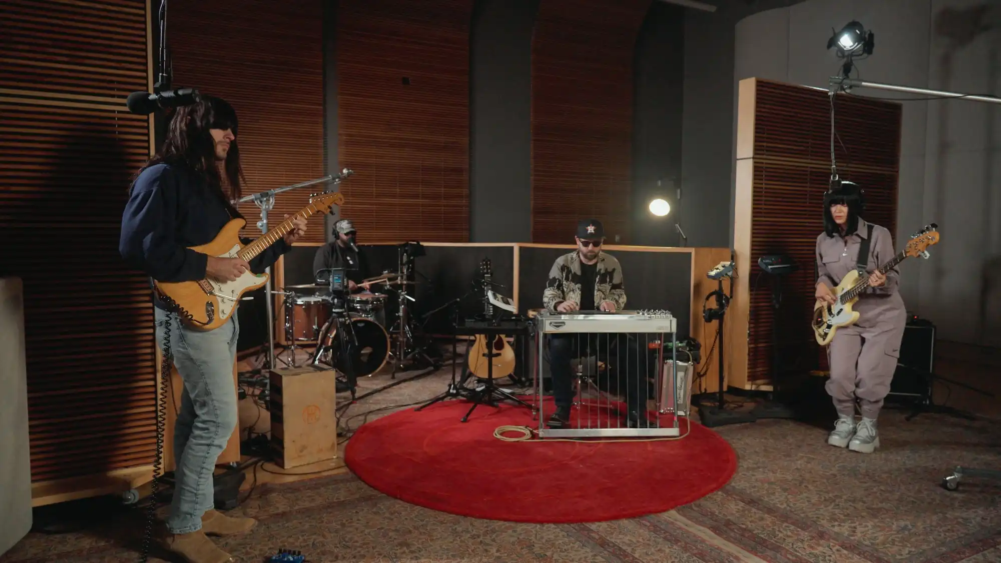 Khruangbin share their 'space twang' sound in The Current studio