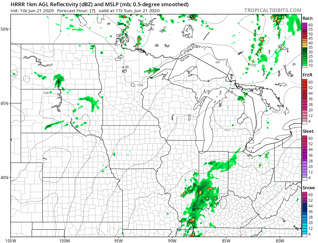 80s return; a strong or severe thunderstorm is possible this afternoon ...