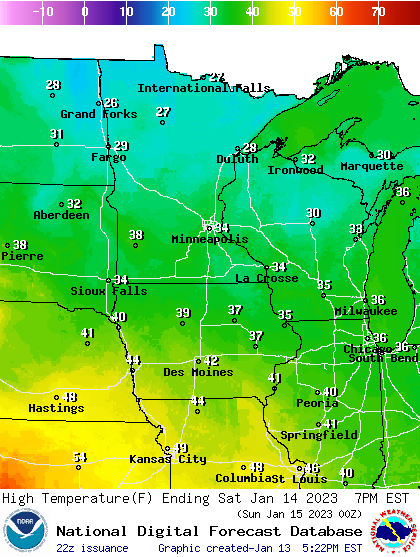 Weekend thaw; southern Minnesota may see 40 degrees Sunday | MPR News