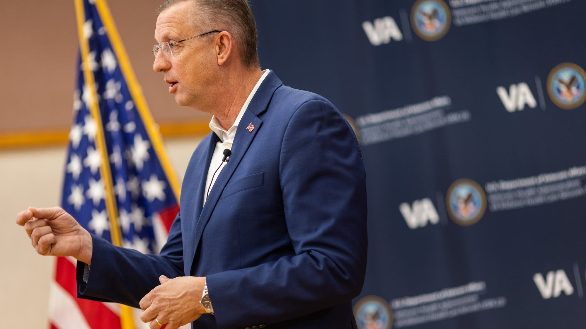 Veterans Affairs Secretary Doug Collins visits Minneapolis VA hospital | MPR News
