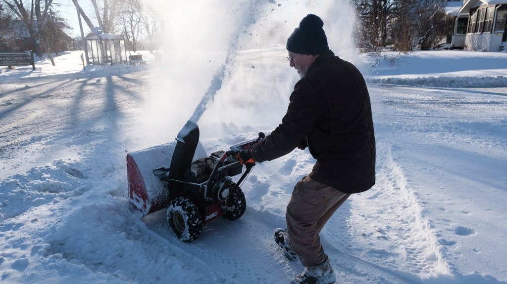 Monday's snow is the start of an active winter weather week | MPR News