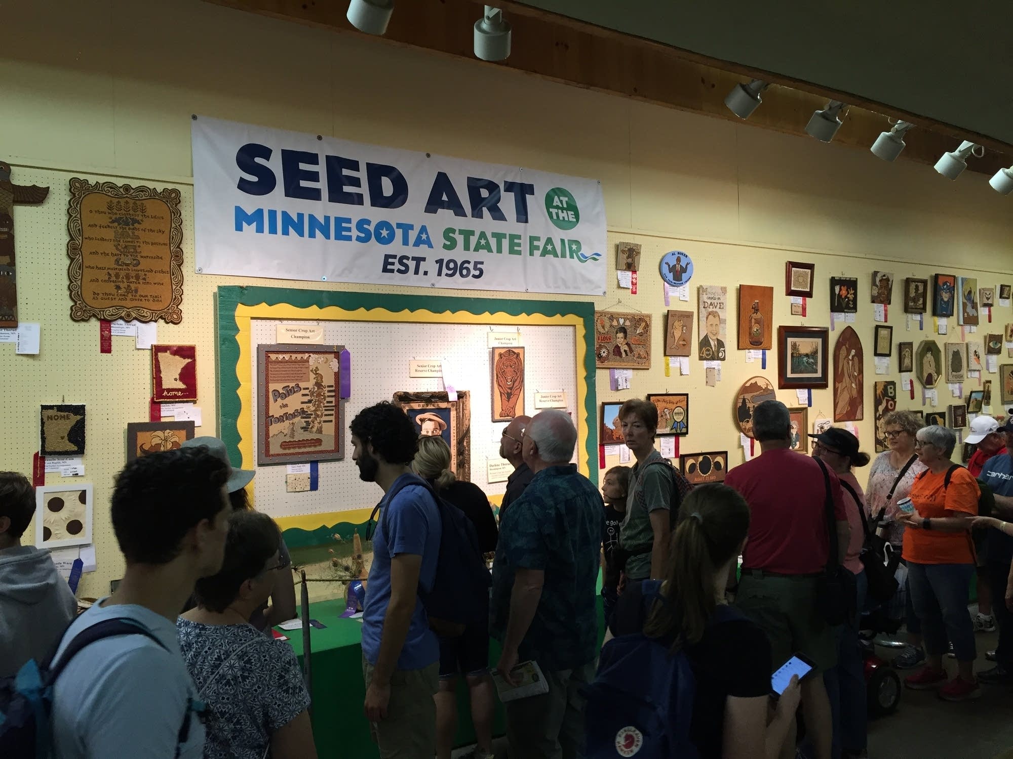 Let's go maize-y: Prince honored in State Fair seed art | The Current