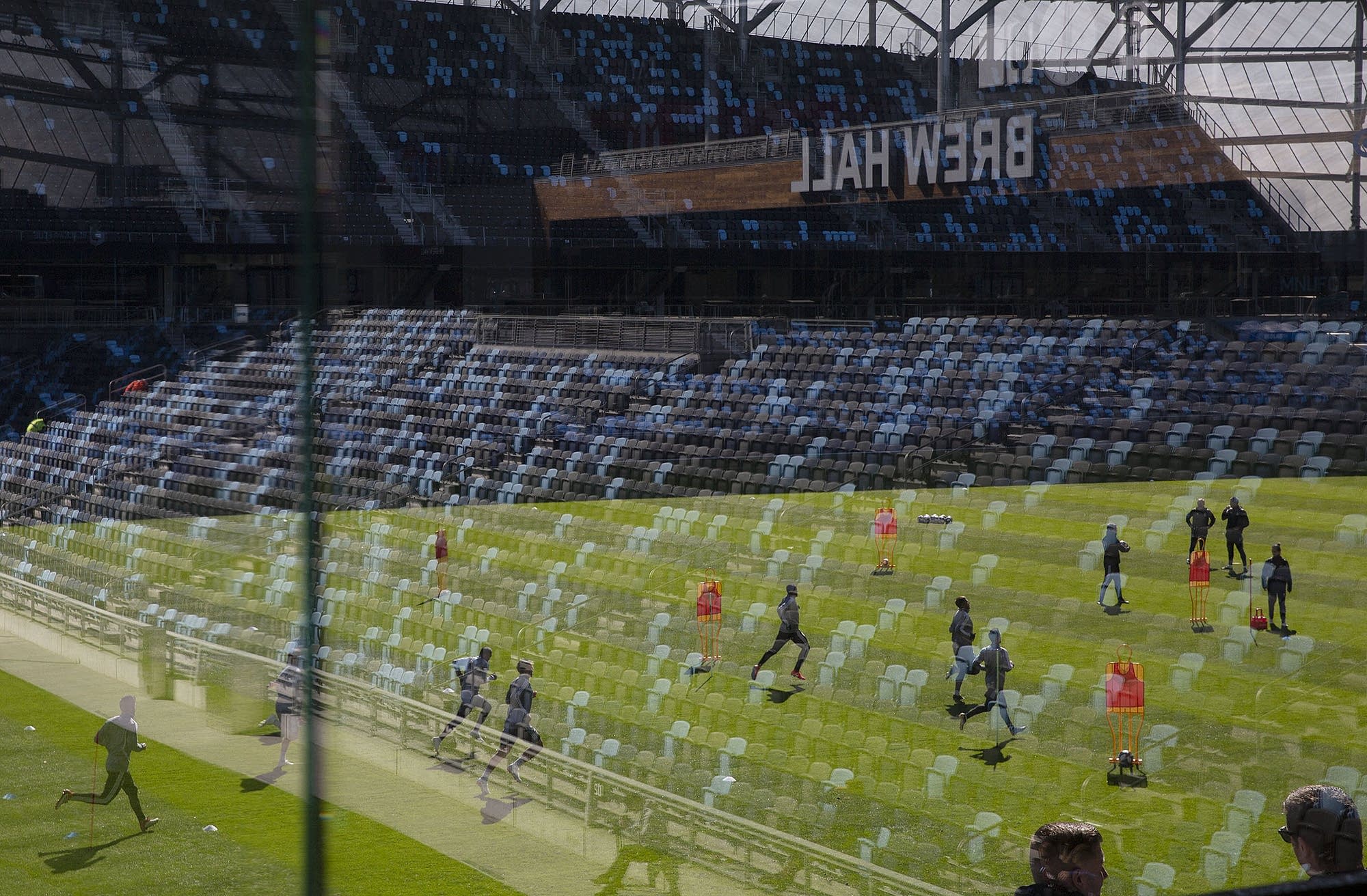 Photos: Minnesota United runs first practice at Allianz Field | MPR News