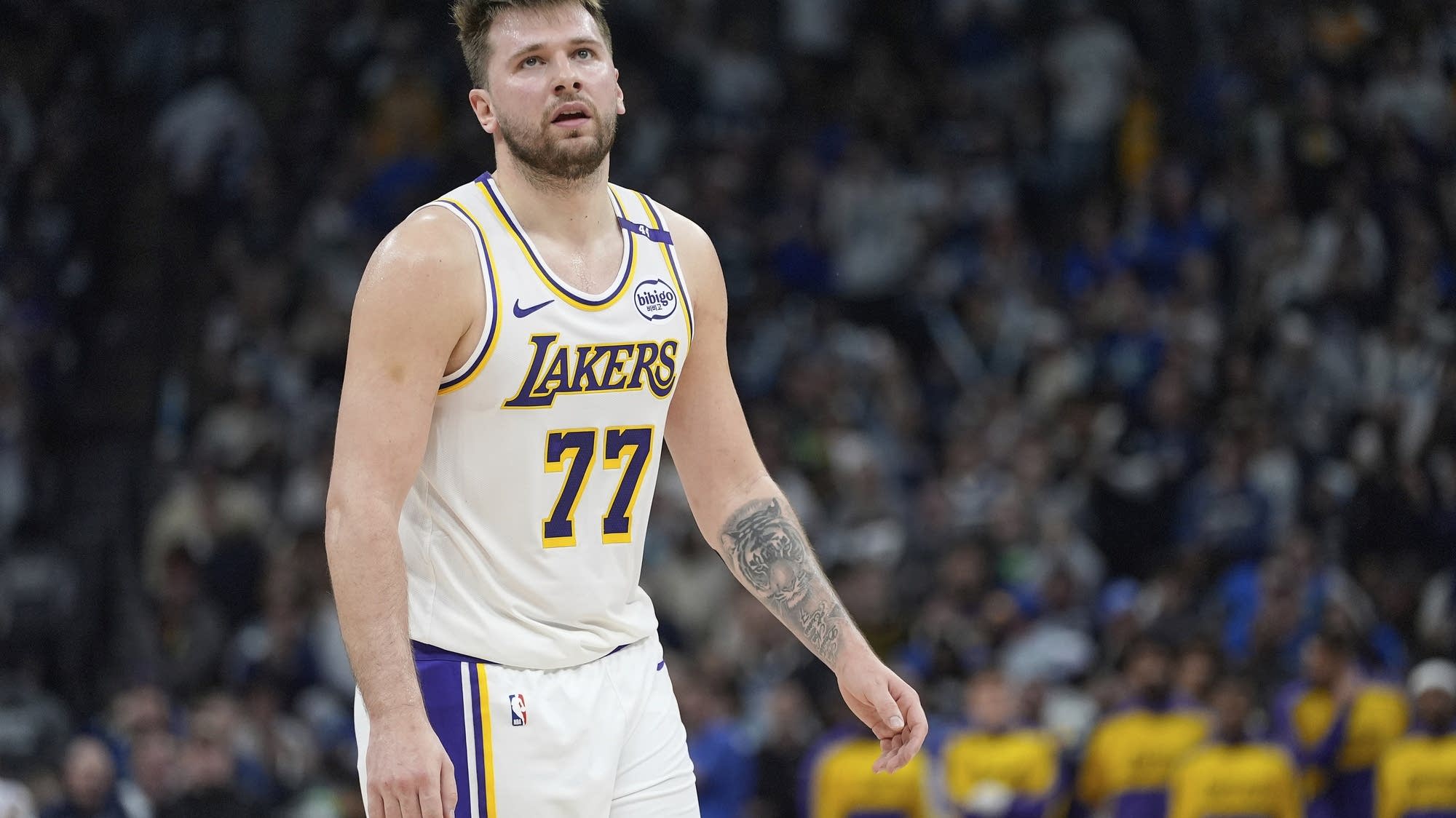 Luka Doncic agrees to contract extension with Lakers through 2028 | MPR ...