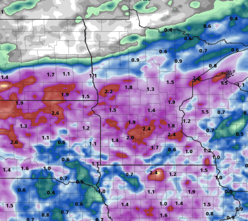 Weekend soaker? Models bring rain chances this weekend | MPR News