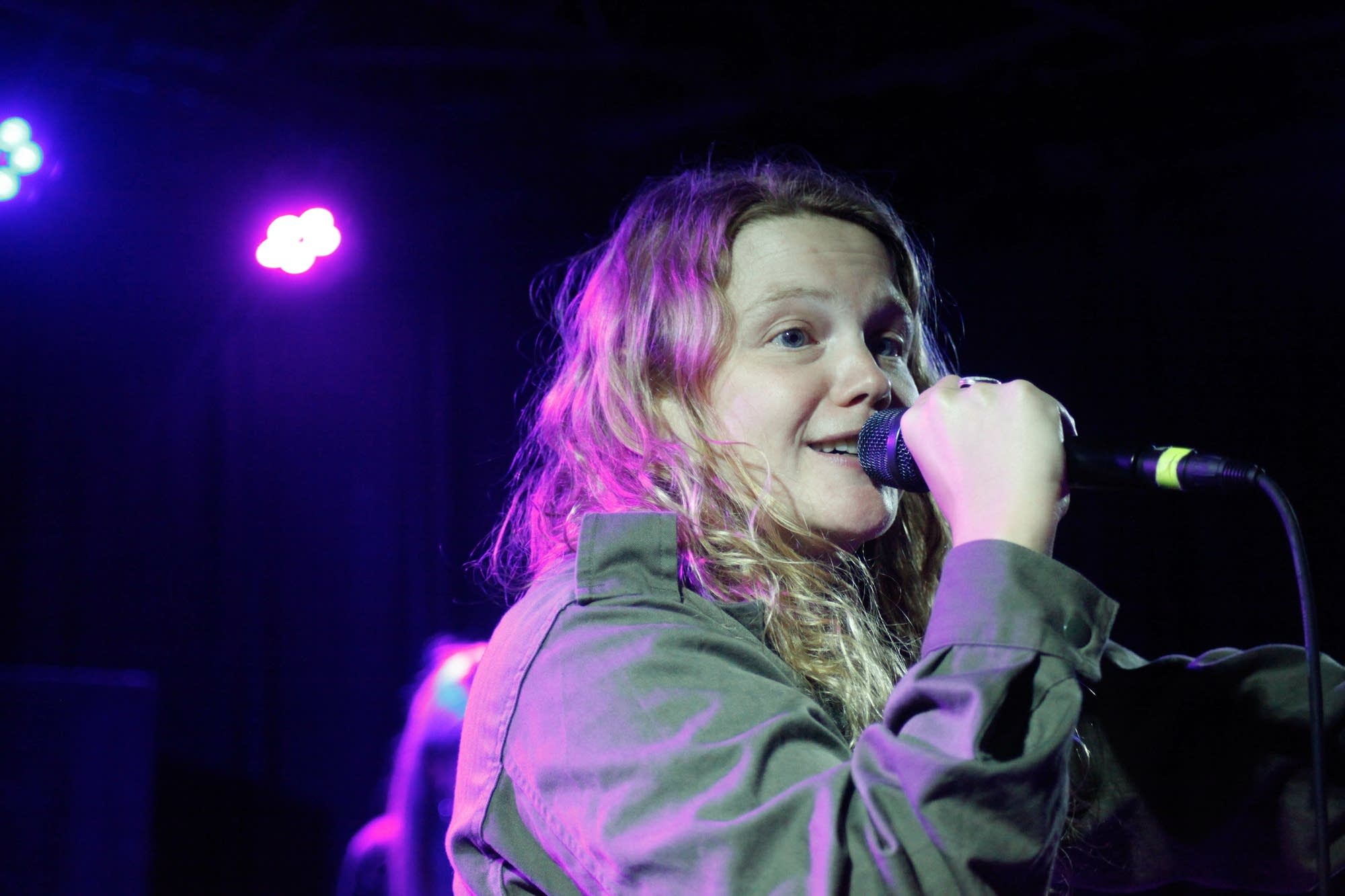 Review and photos: Kate Tempest summons a storm at the 7th Street Entry