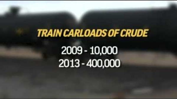 Oil train derailment sparks explosion, renewed debate over safety | MPR ...