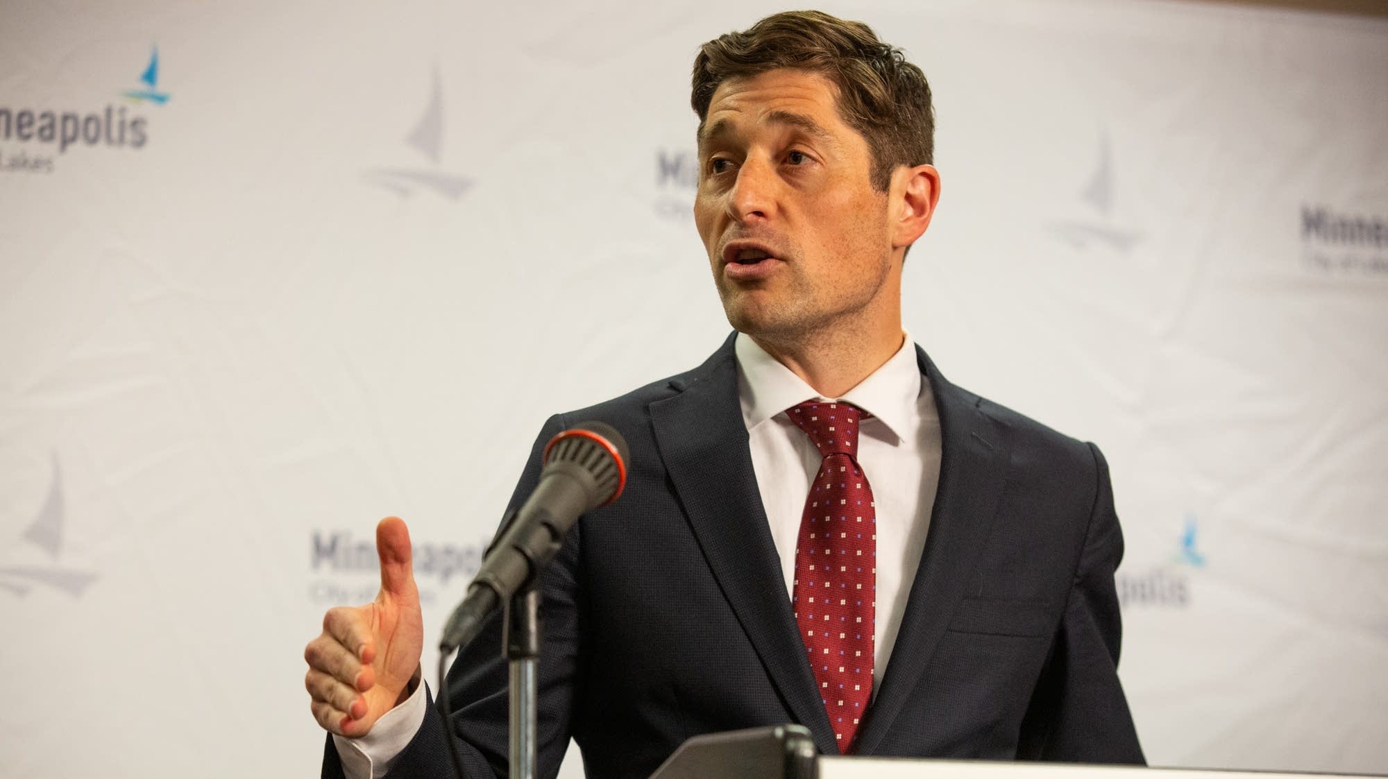 Minneapolis mayor faces voters with policing on their minds | MPR News