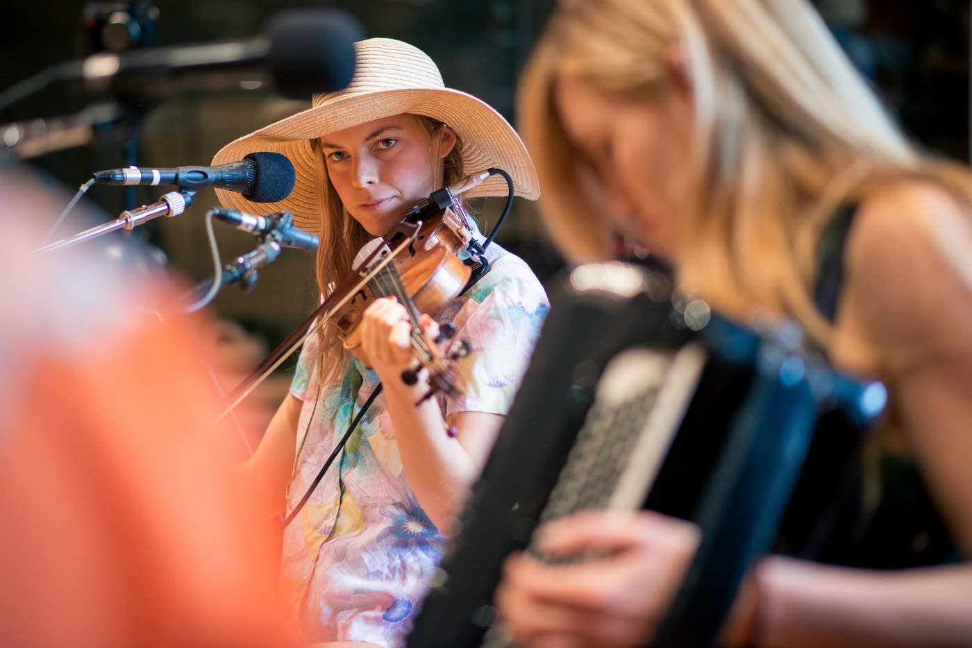 Edward Sharpe and The Magnetic Zeros performs in The Current studios ...