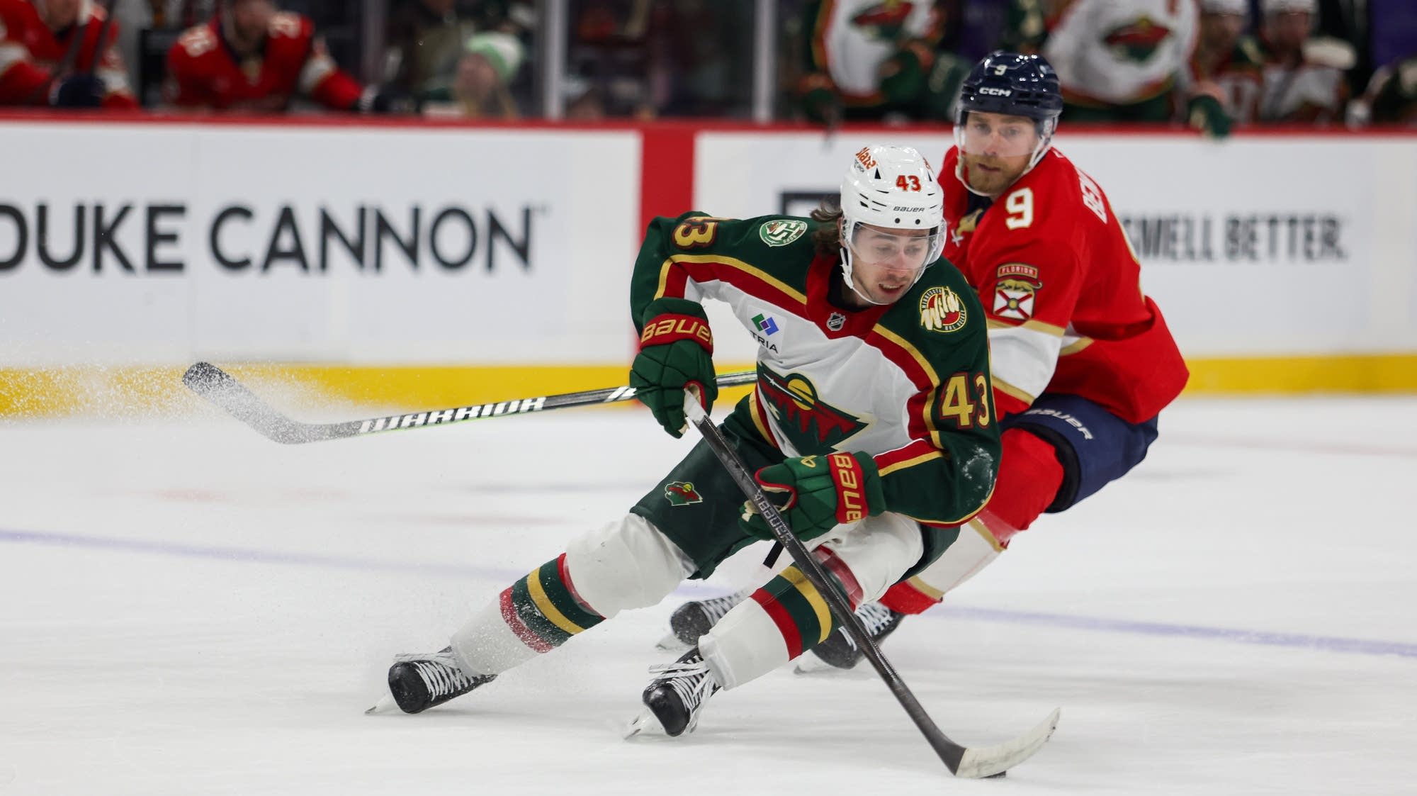 Brad Marchand scores 2, including decisive OT goal, in Panthers 4-3 win ...