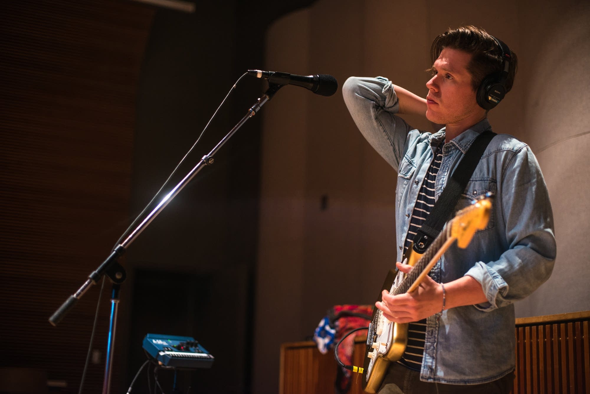 The Current's Guitar Collection: Ross Clark of St. Lucia, Fender Jazzmaster