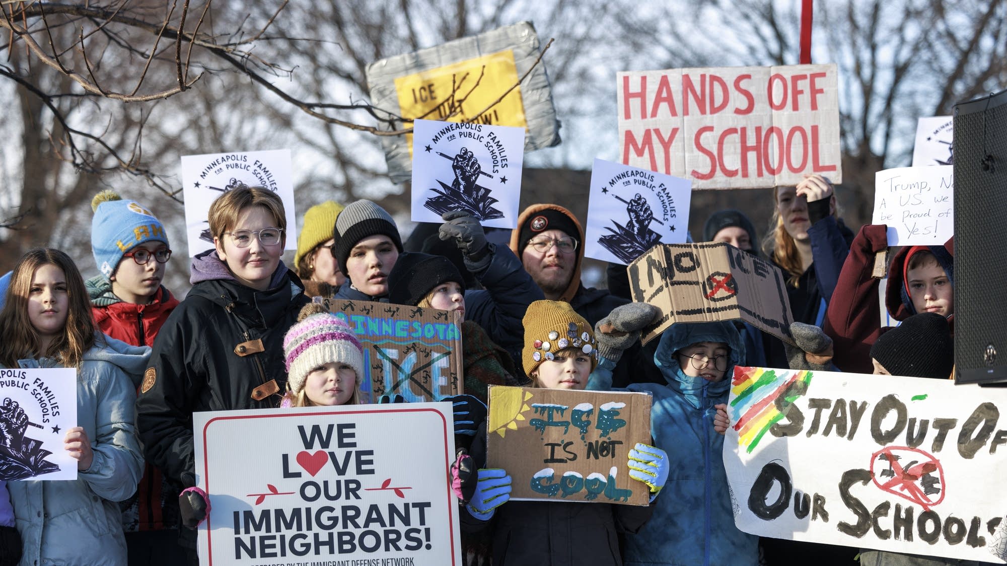 ICE surge in Twin Cities has families banding together for kids | MPR News