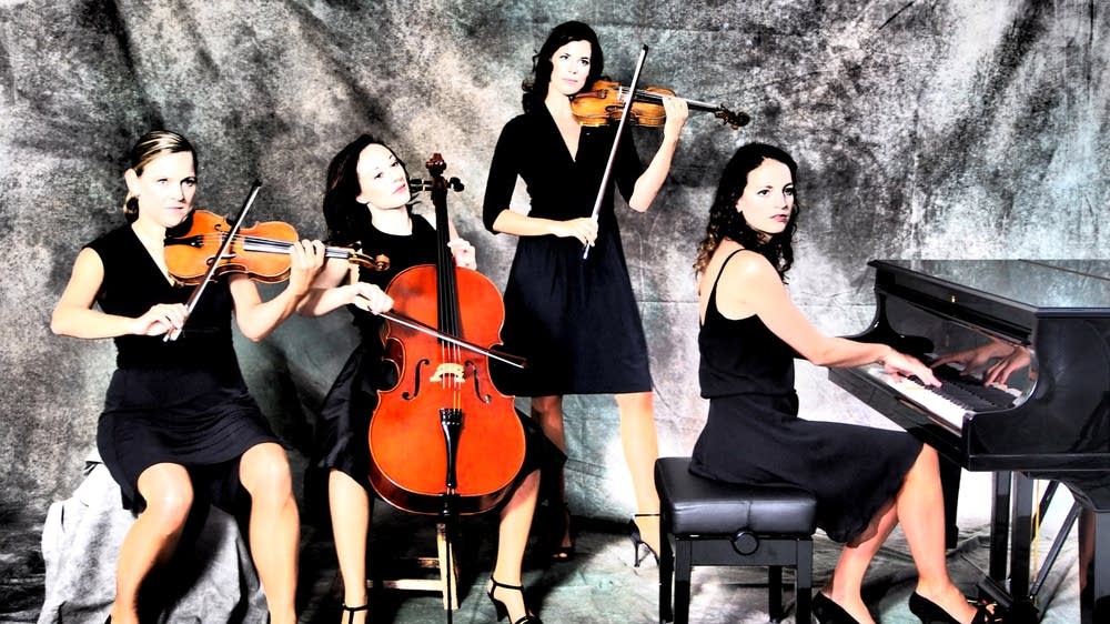 Are these women the Harlem Globetrotters of piano quartets?
