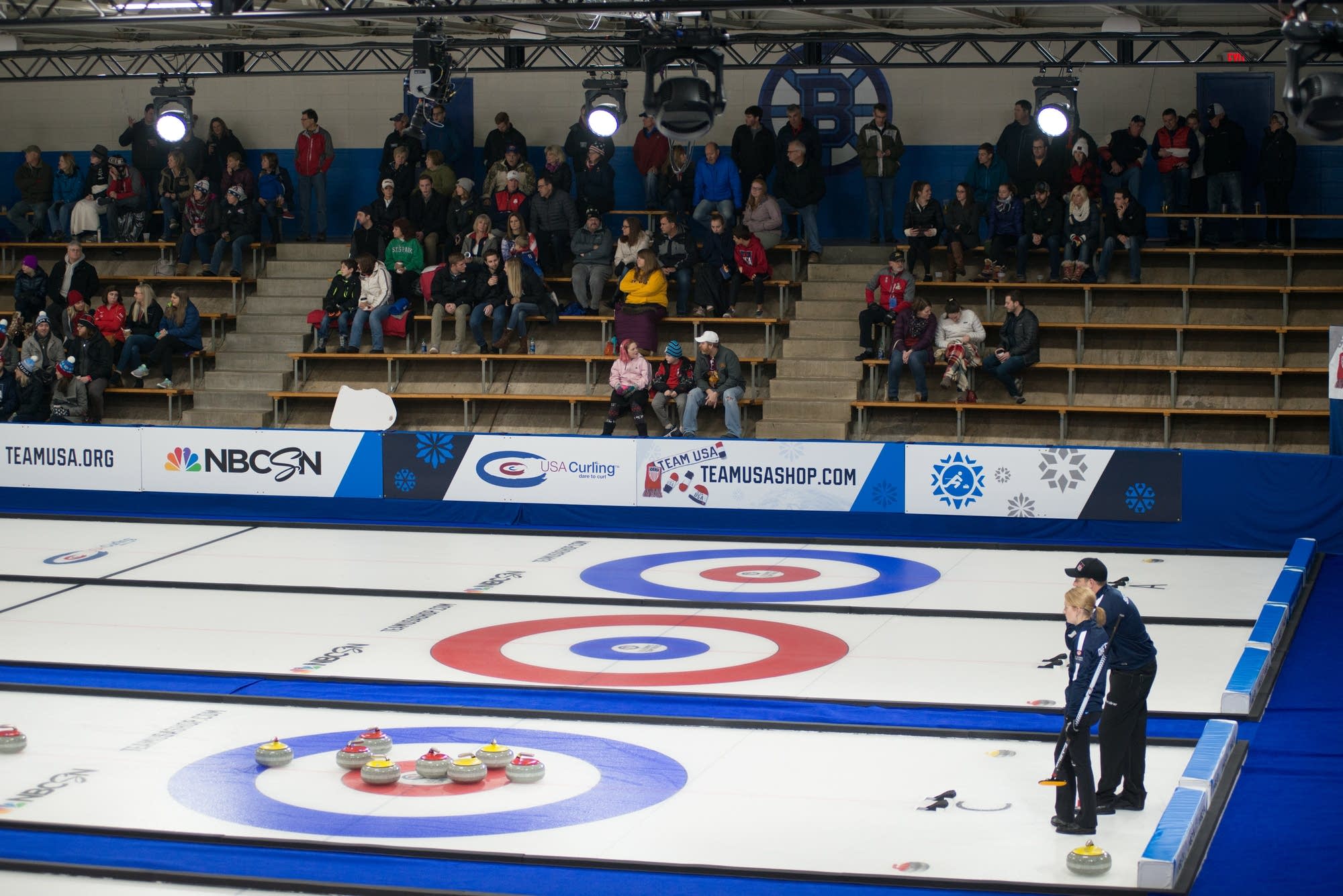 Photos: First ever mixed doubles curlers headed to the Olympics | MPR News