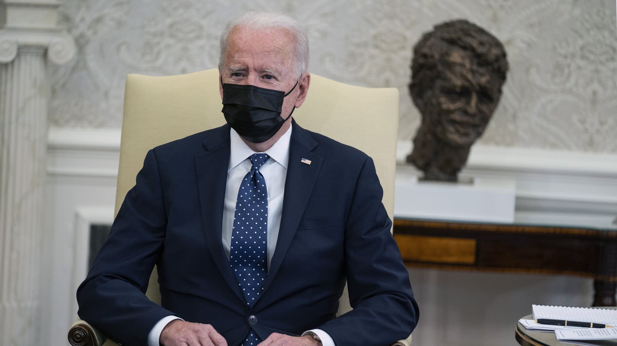 Biden praying for 'right verdict' in Chauvin trial | MPR News