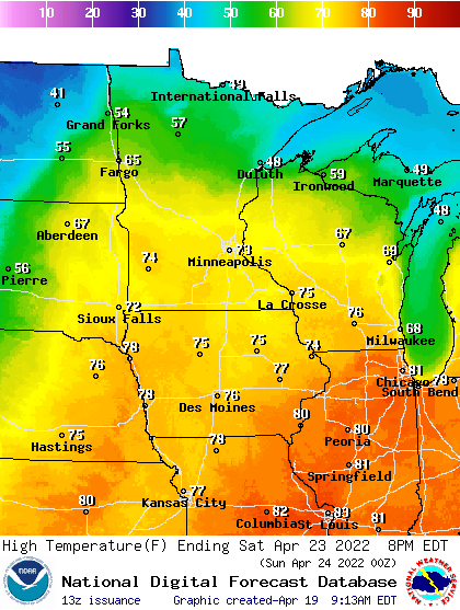 Rain and snow again Wednesday; first 70s for MSP Saturday? | MPR News