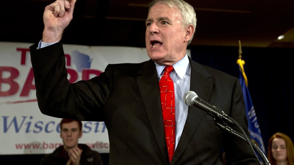 Barrett goes after Walker for equal pay repeal | MPR News