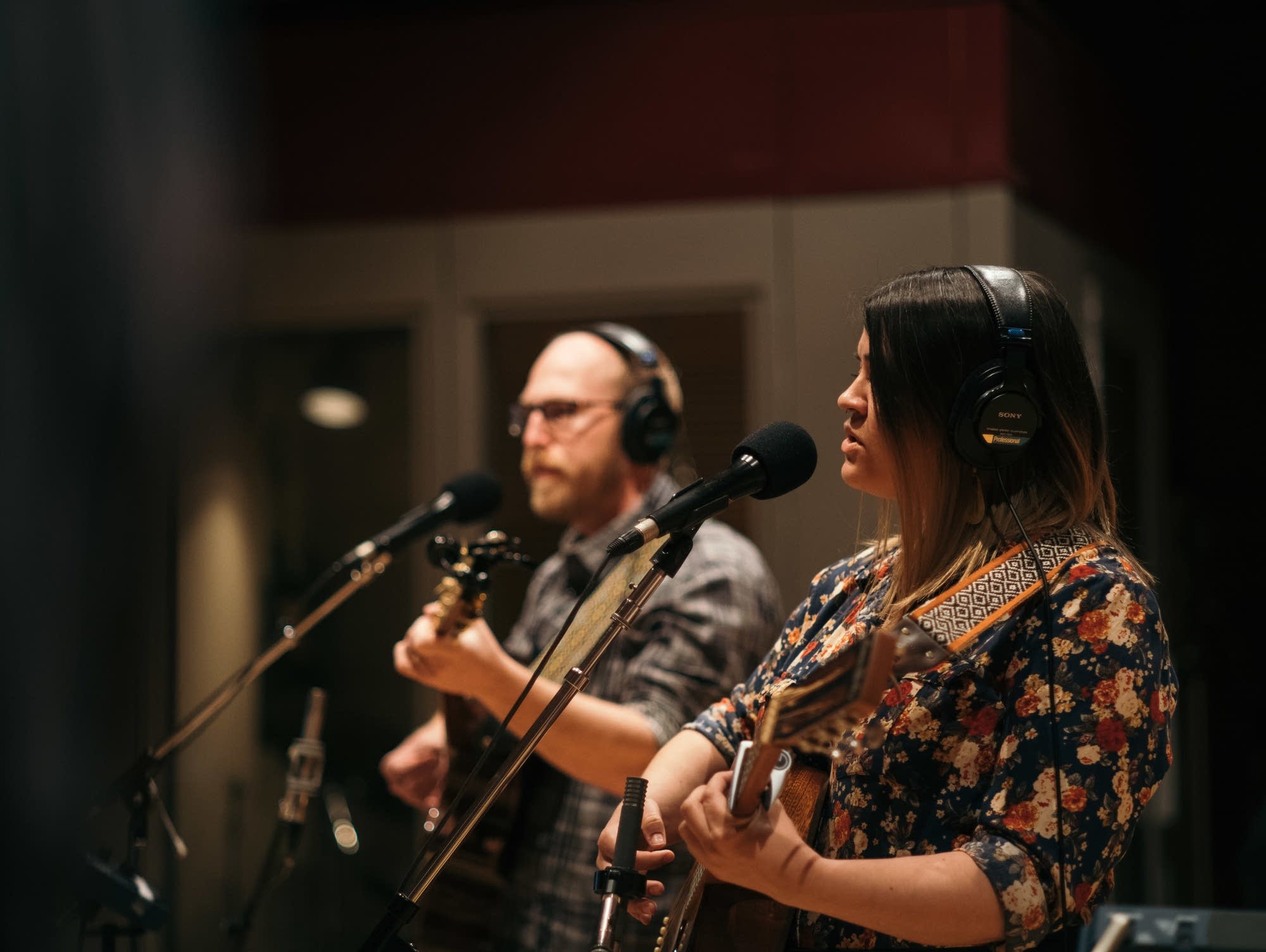 Brianna Kocka performs in the Radio Heartland studio | The Current
