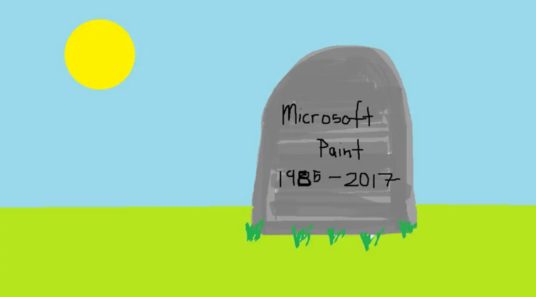 07/25/2017: RIP, Microsoft Paint (1985-2017)