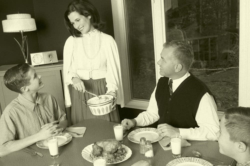 It's not the family dinner that's important; it's the time together ...