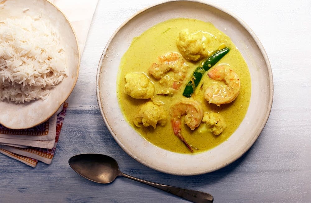Shrimp Curry with Cauliflower | The Splendid Table